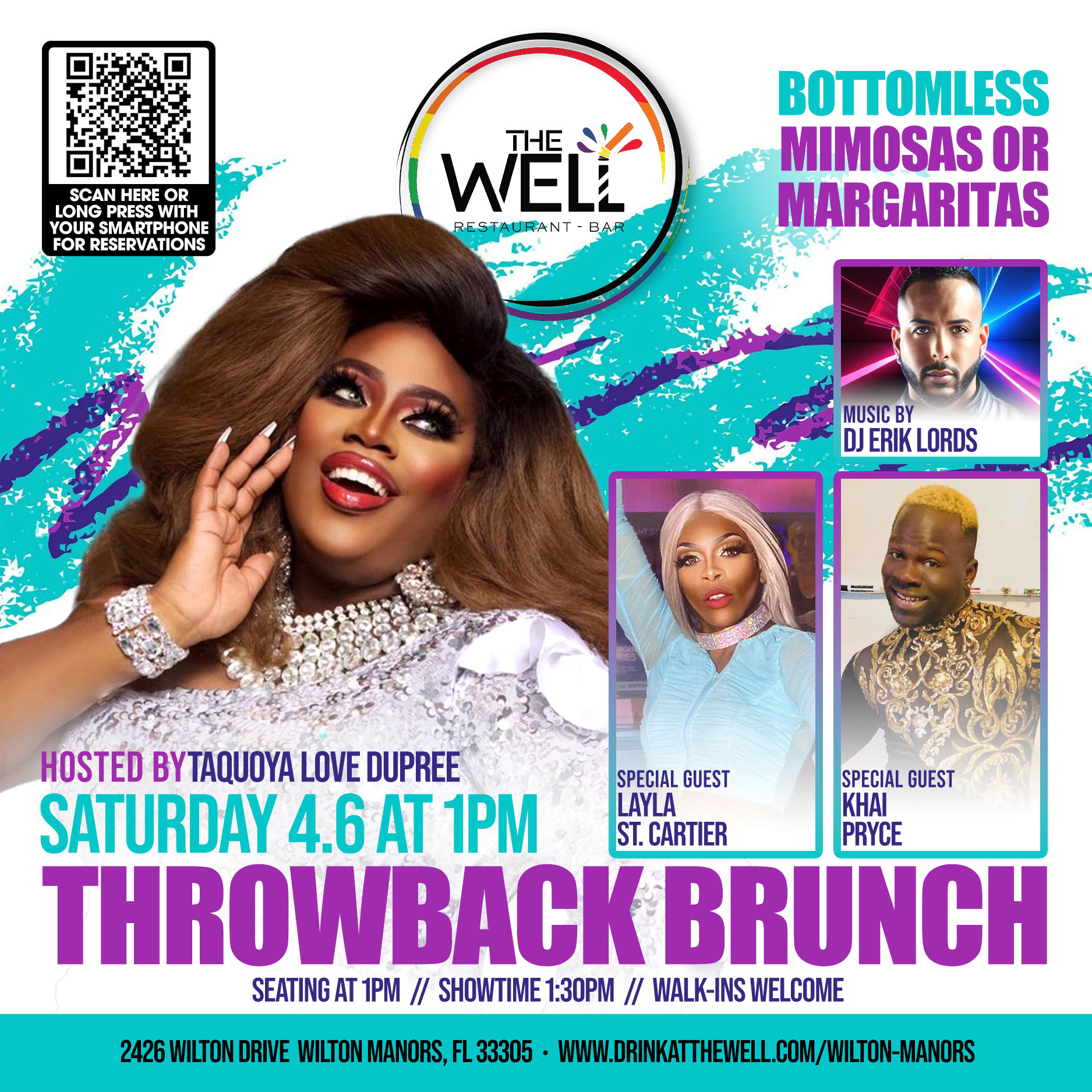 Throwback Drag Brunch 4/6/24 – The Soul Of Miami