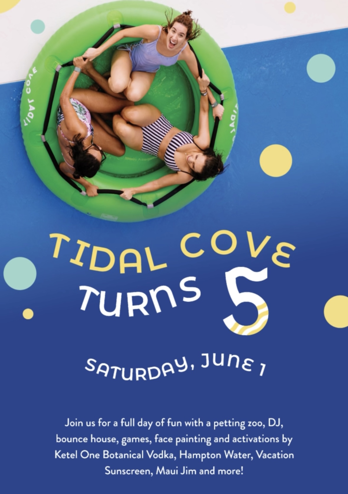 Tidal Cove Waterpark’s 5th Birthday Celebration 6/1/24 – The Soul Of Miami