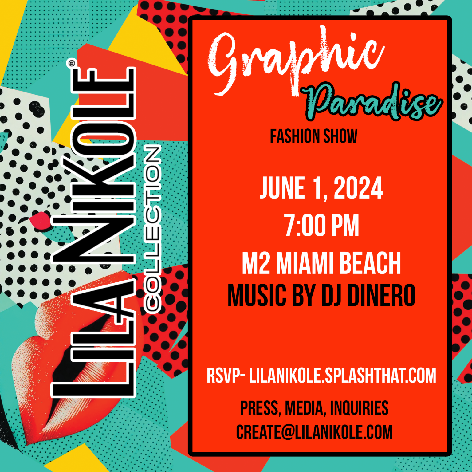 Lila Nikole Collection: Graphic Paradise Fashion Show 6/1/24 – The Soul ...