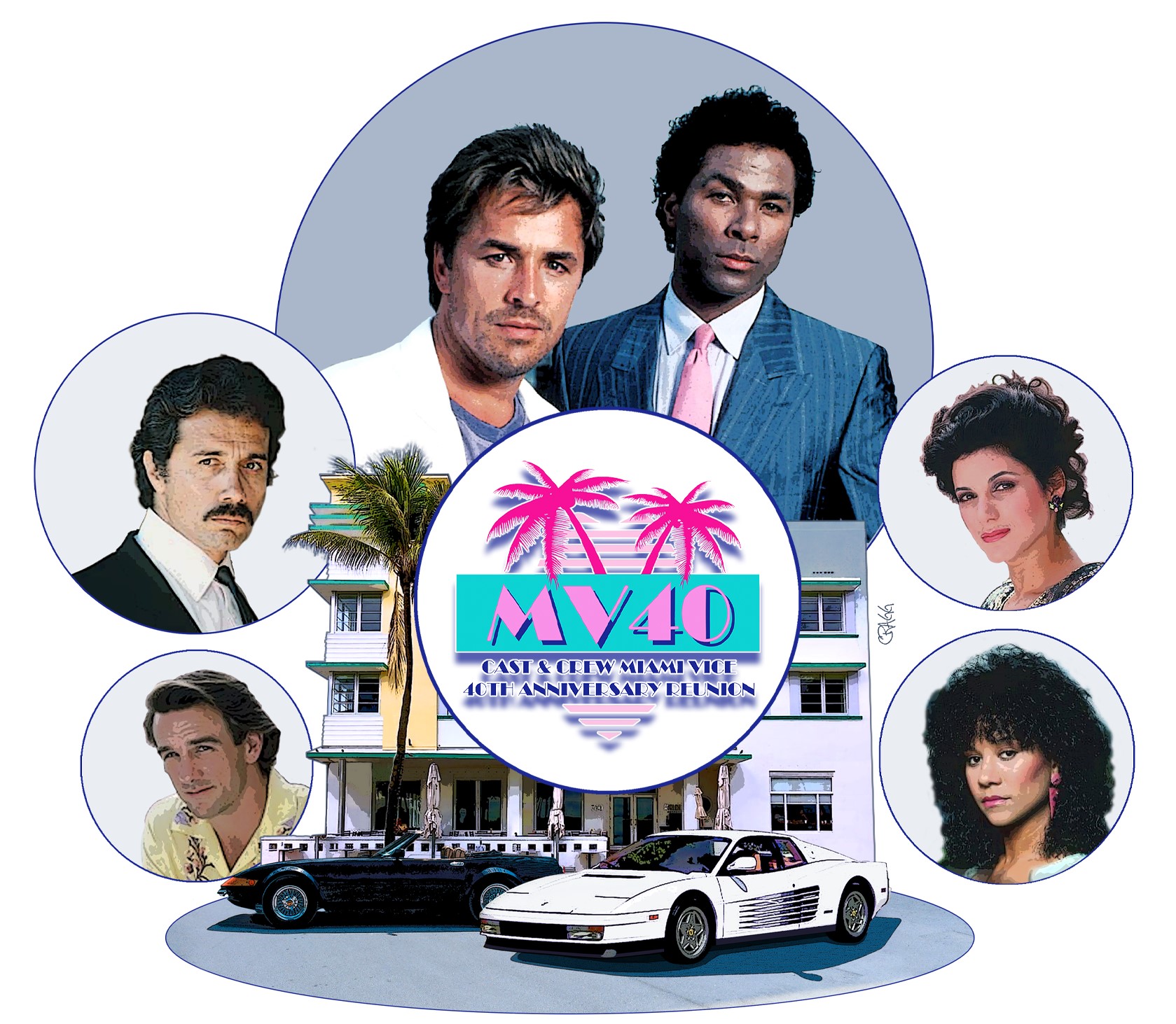 Miami Vice 40th Anniversary Cast & Crew Reunion 9/12/24-9/15/24 – The ...