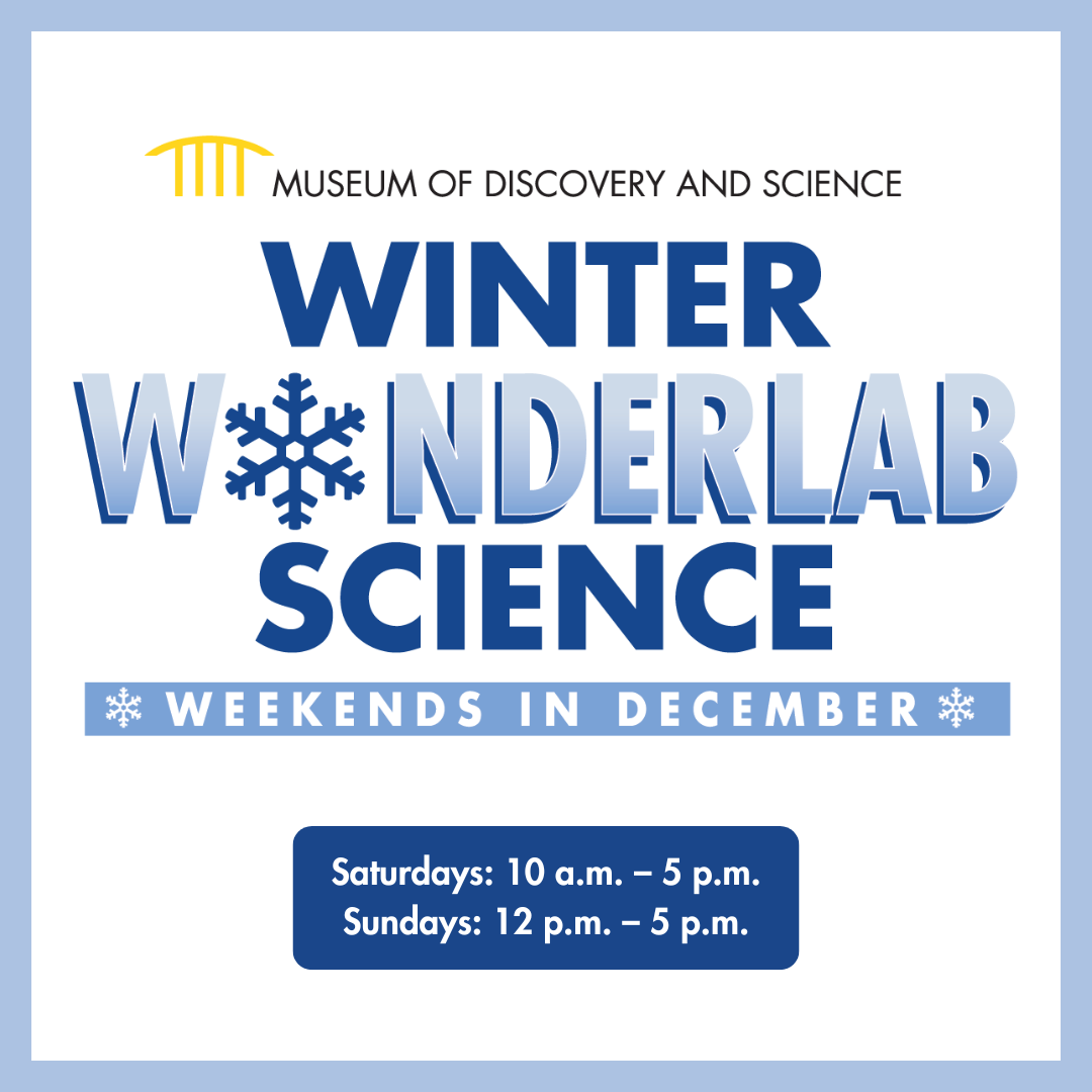 Winter Wonderlab Science Weekends at Museum of Discovery and Science 12 ...