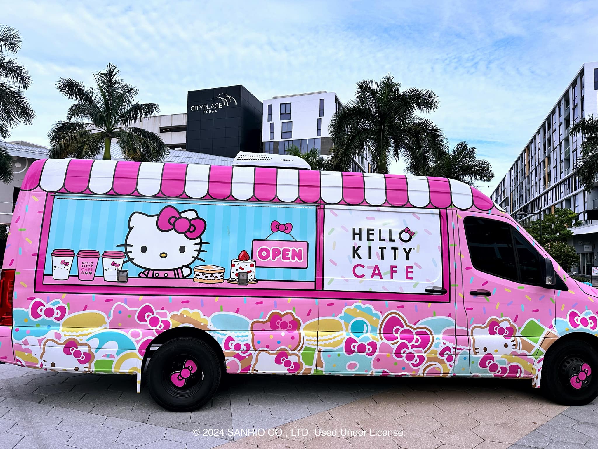 Hello Kitty Cafe Truck at CityPlace Doral 1/18/25 – The Soul Of Miami