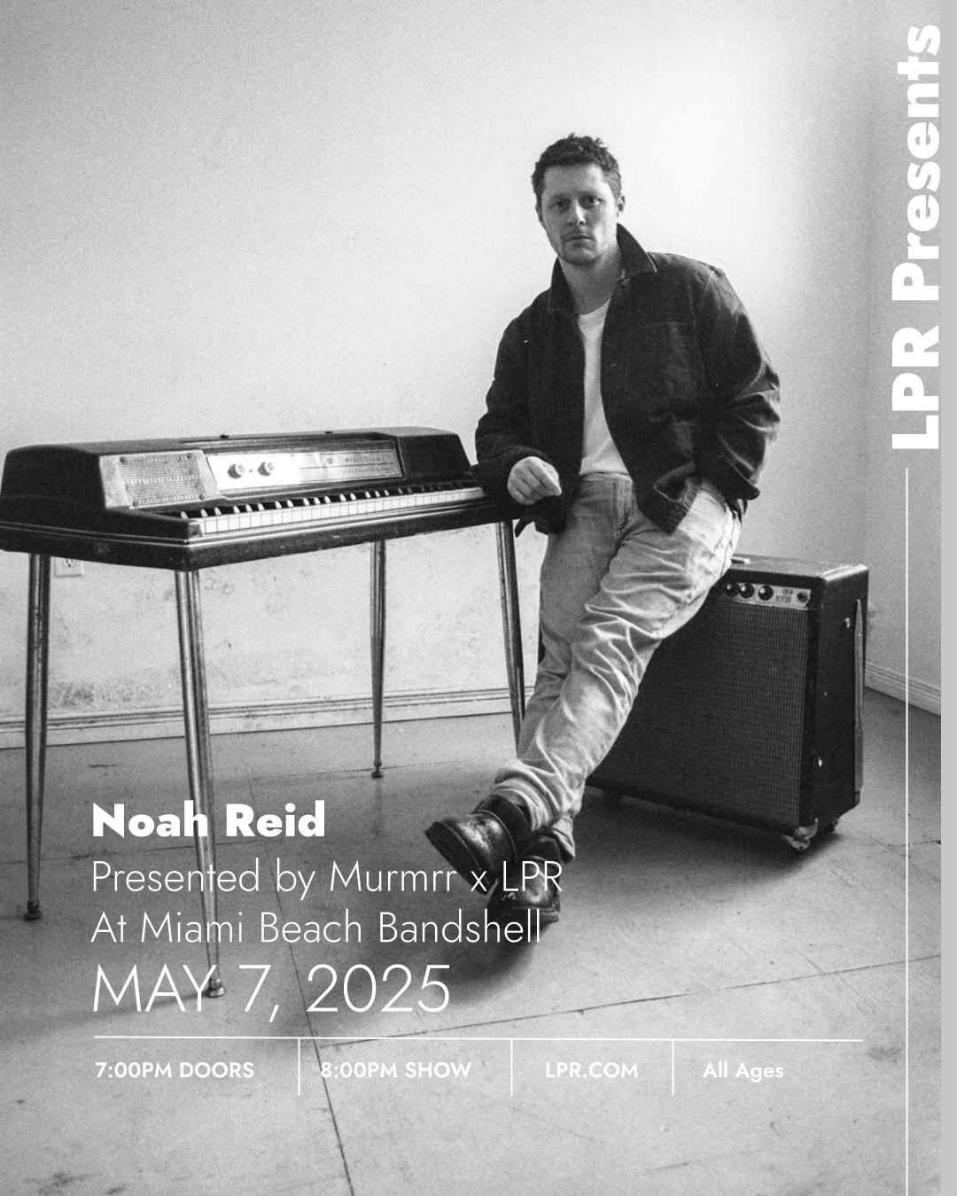 Noah Reid – Presented by Murmrr x LPR 5/7/25 – The Soul Of Miami