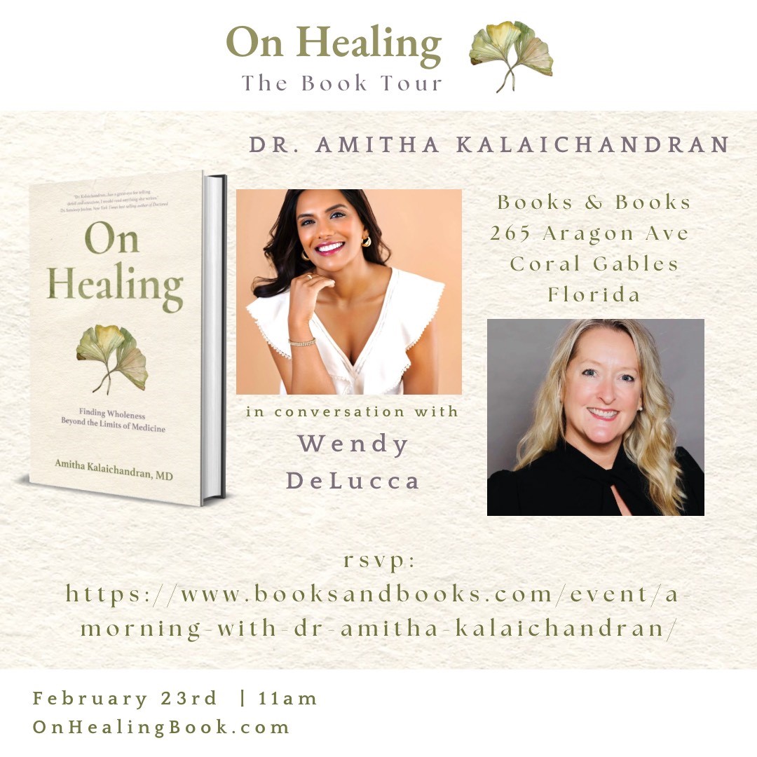 A Morning with Dr. Amitha Kalaichandran and Wendy DeLucca 2/23/25 – The Soul Of Miami