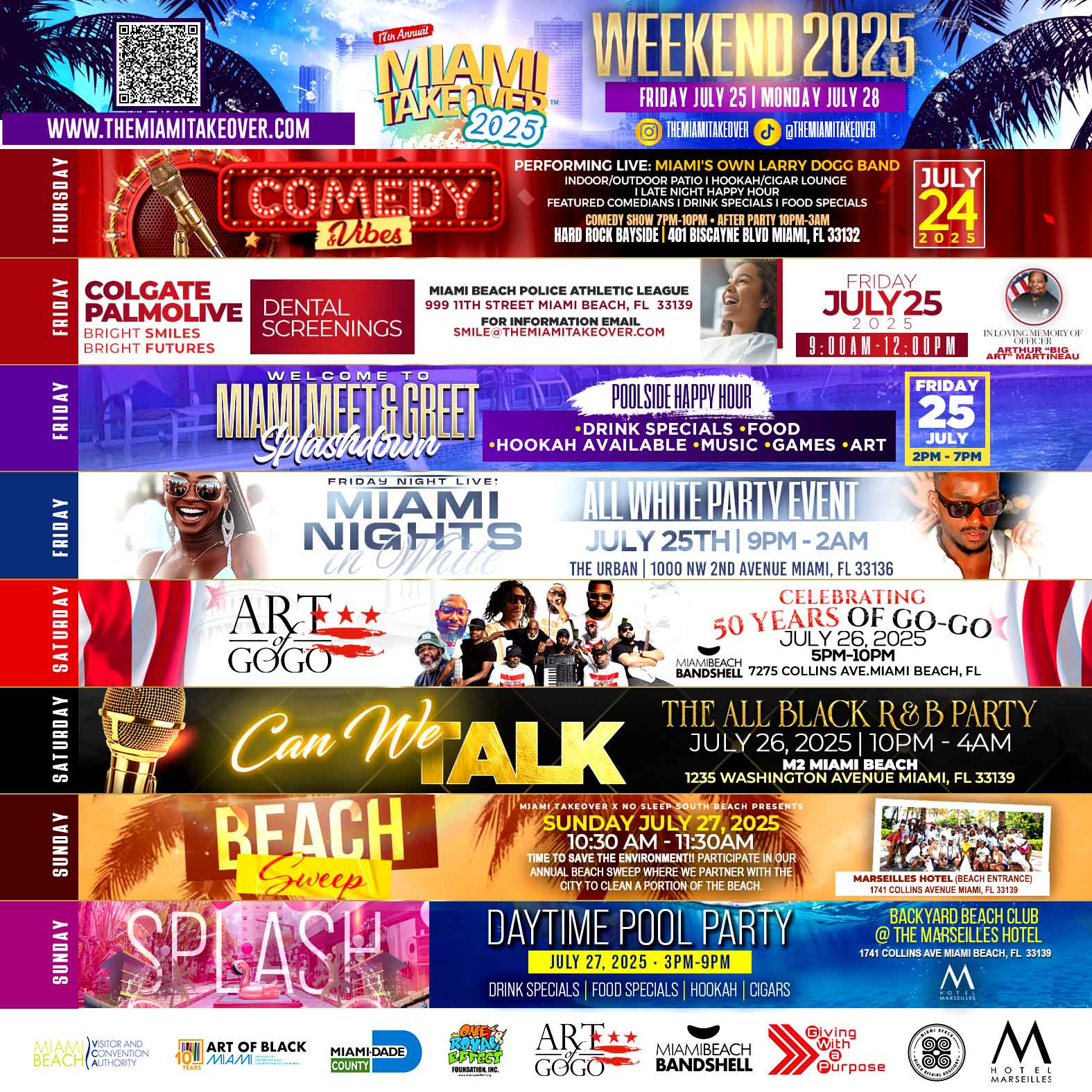 The 17th Annual Miami Takeover is Returning to Miami Beach This Summer ...