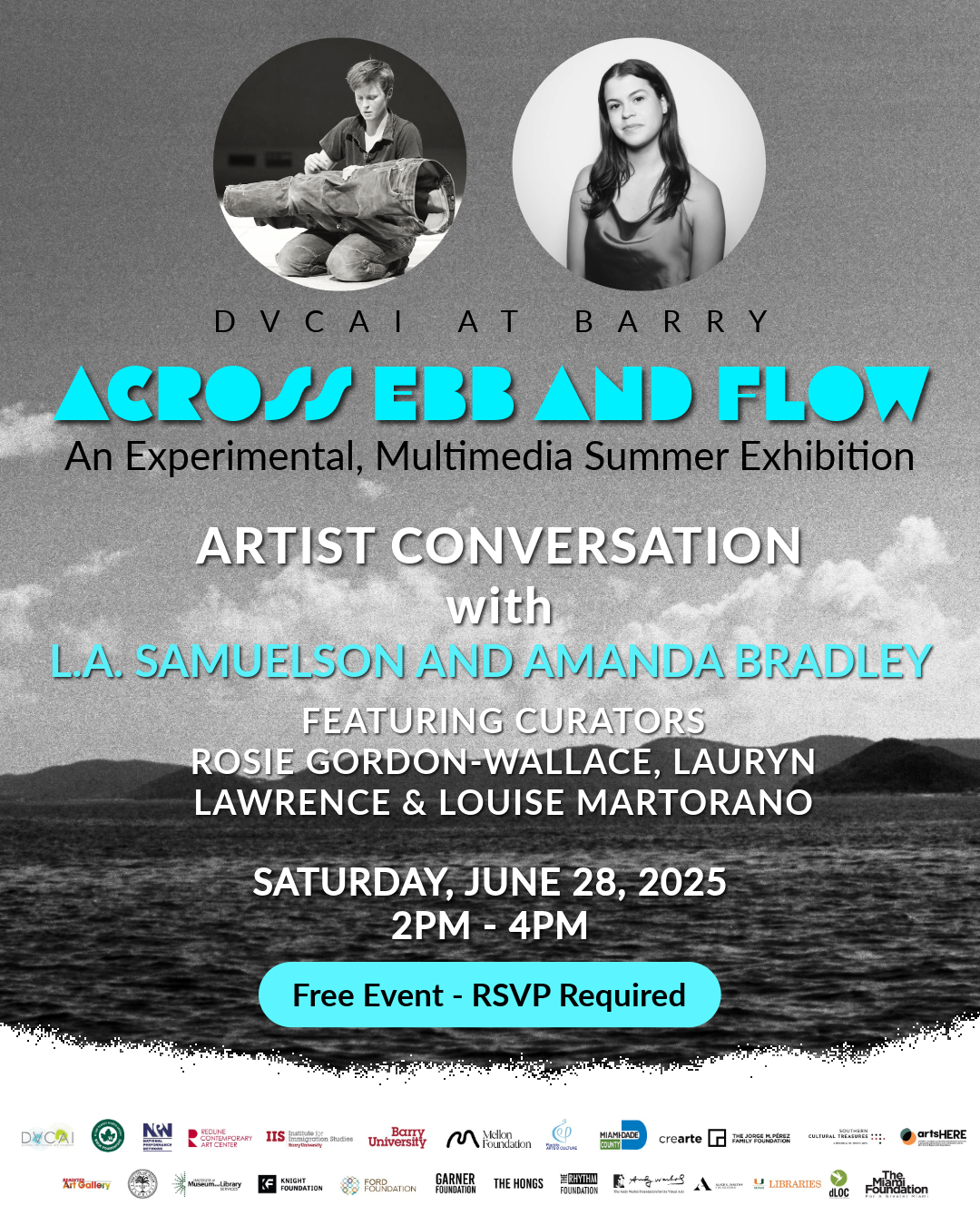 Across ebb and flow Artist Conversation 6/28/25 – The Soul Of Miami