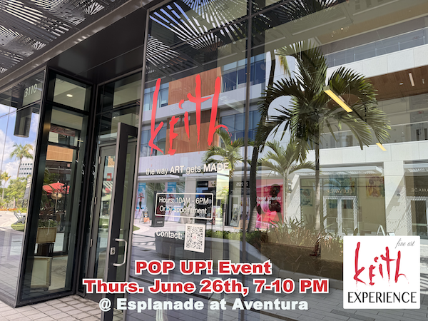 Experience Live Art Creation at Interactive kEith Pop Up Event 6/26/25 ...