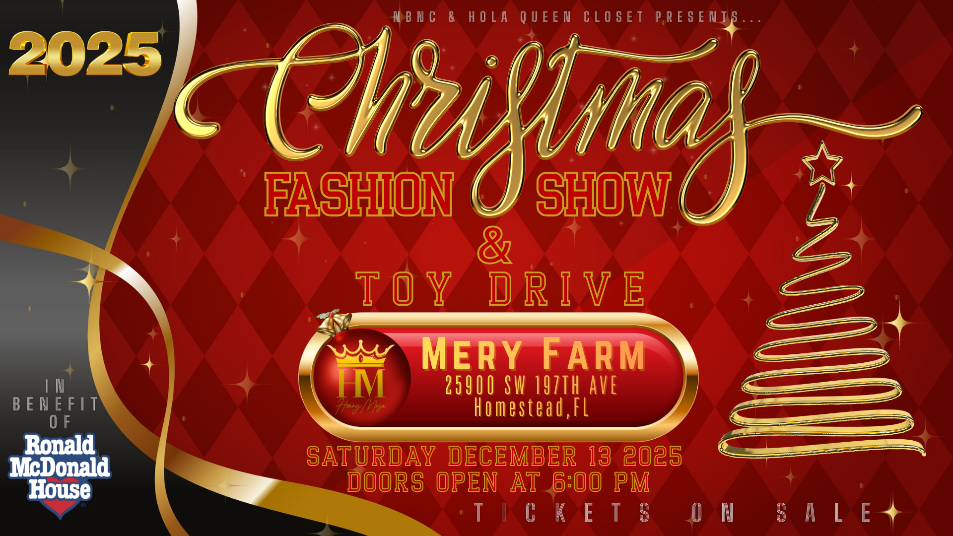Christmas Fashion Show & Toy Drive 12/13/25 – The Soul Of Miami