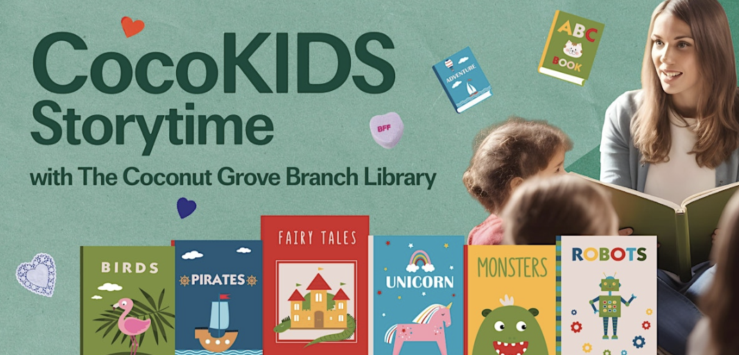 CocoWalk Partners with Coconut Grove Branch Library to Host CocoKIDS ...