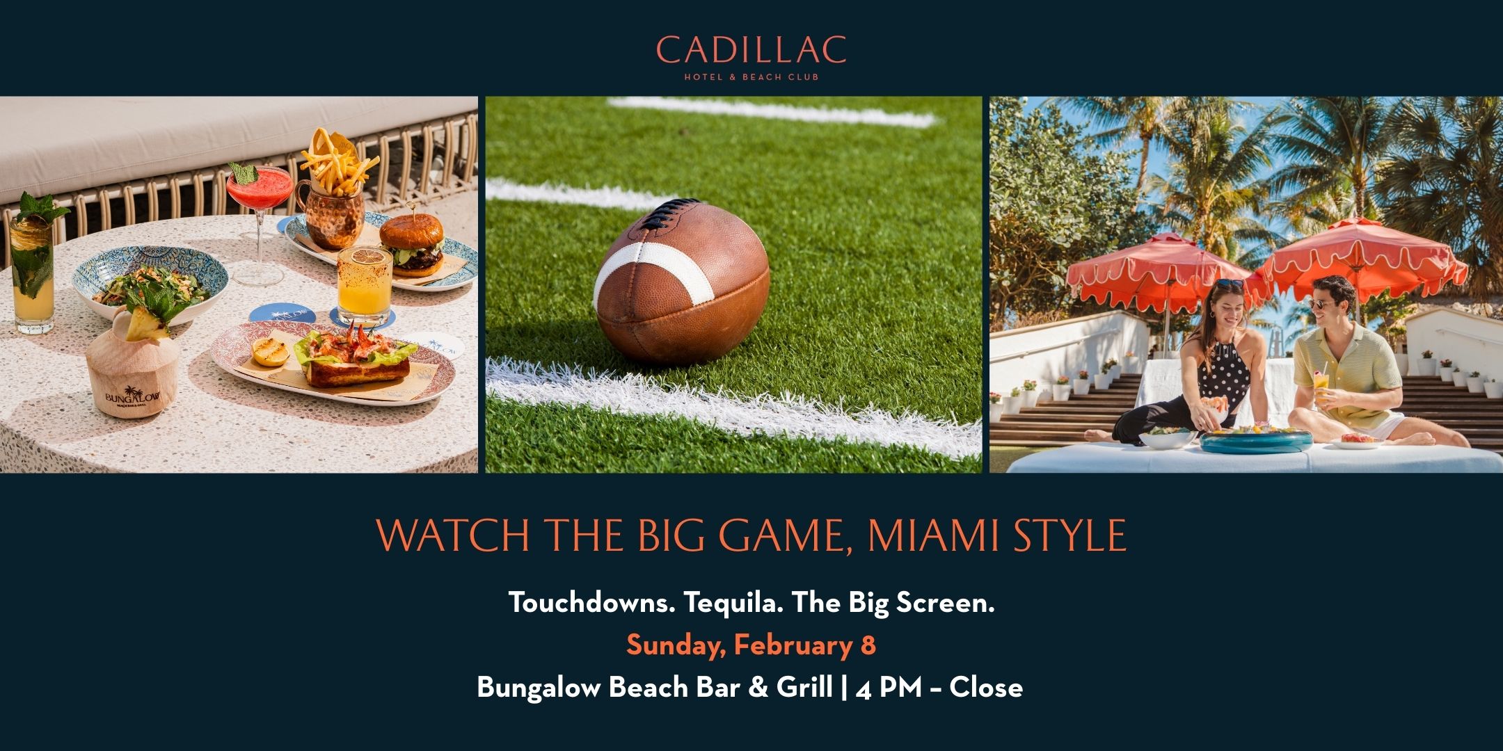 Big Game Watch Party at Bungalow Beach Bar & Grill 2/8/26 – The Soul Of ...