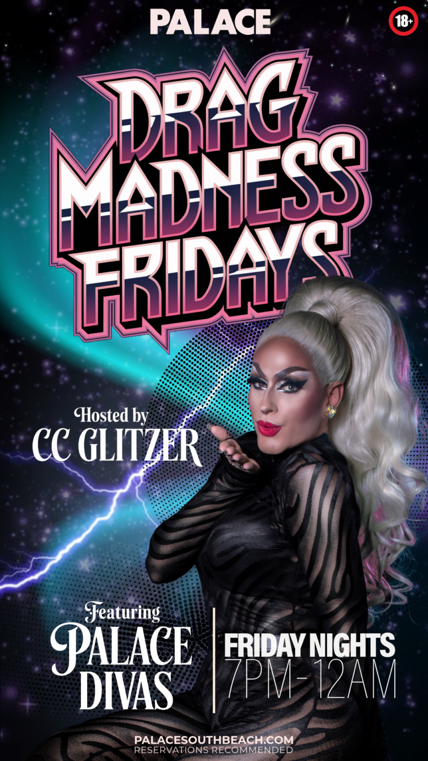 PALACE: Drag Madness Friday 3/6/26 – The Soul Of Miami