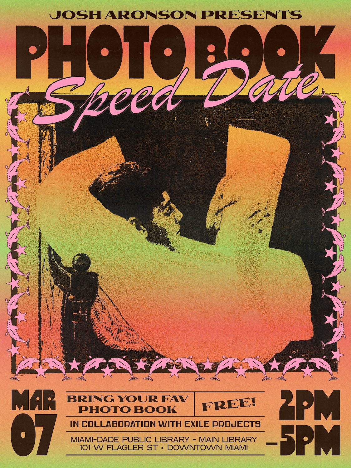Photo Book Speed Date with Josh Aronson 3/7/26 – The Soul Of Miami