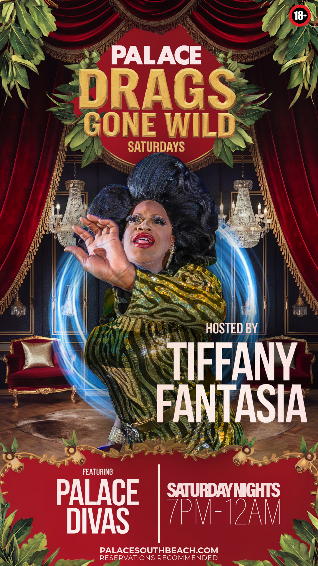 PALACE: Drags Gone Wild Saturday 3/14/26 – The Soul Of Miami