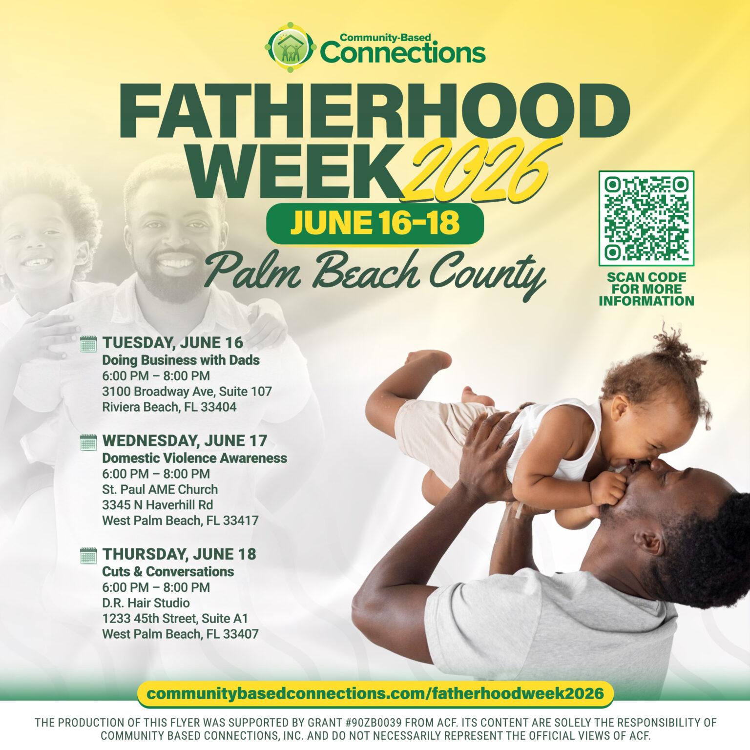 Community-Based Connections Fatherhood Week 2026 in Palm Beach County 6 ...